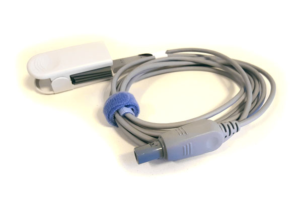 Sensor de SpO2 broche adulto Edan compatible con Mindray y Datascope ...