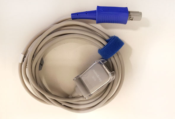 Cable de Extensión de SpO2 Mindray conector 6 pines 2 guías 561A ...
